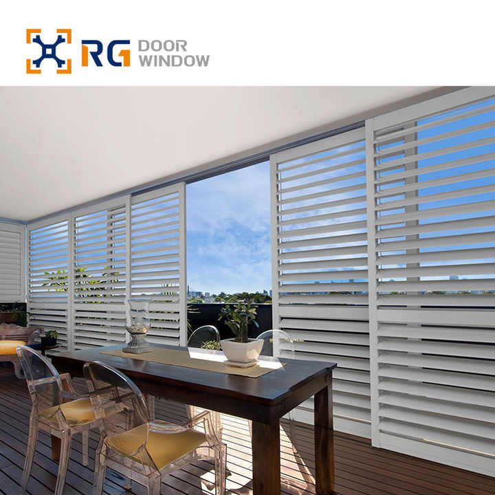 RG Australia Aluminum Plantation Shutters Factory Customized Hurricane ...