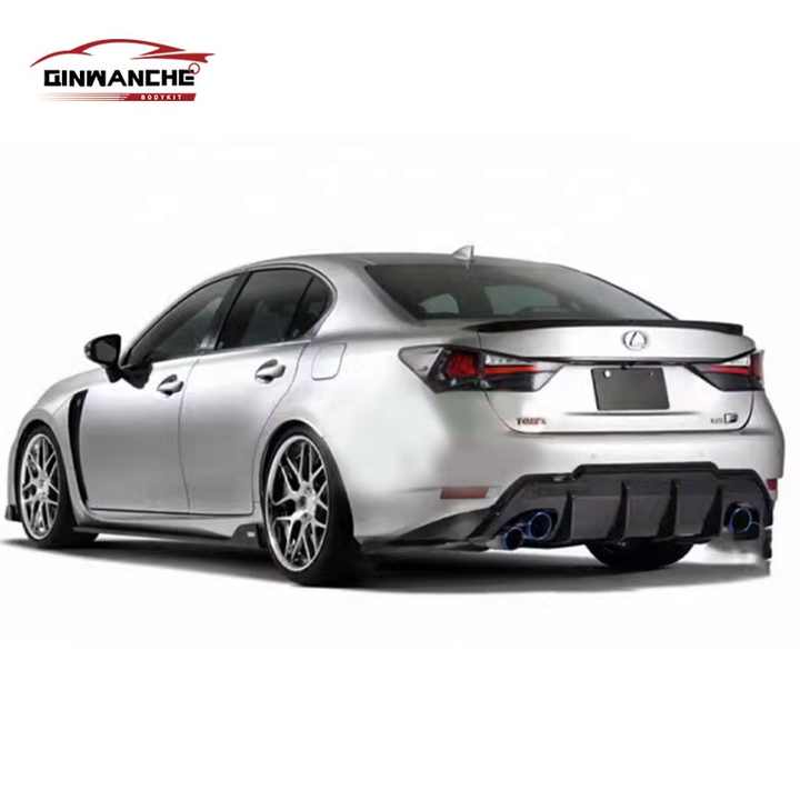 Carbon Fiber Rear Bumper Lip for Lexus GS250-350 2012-2017