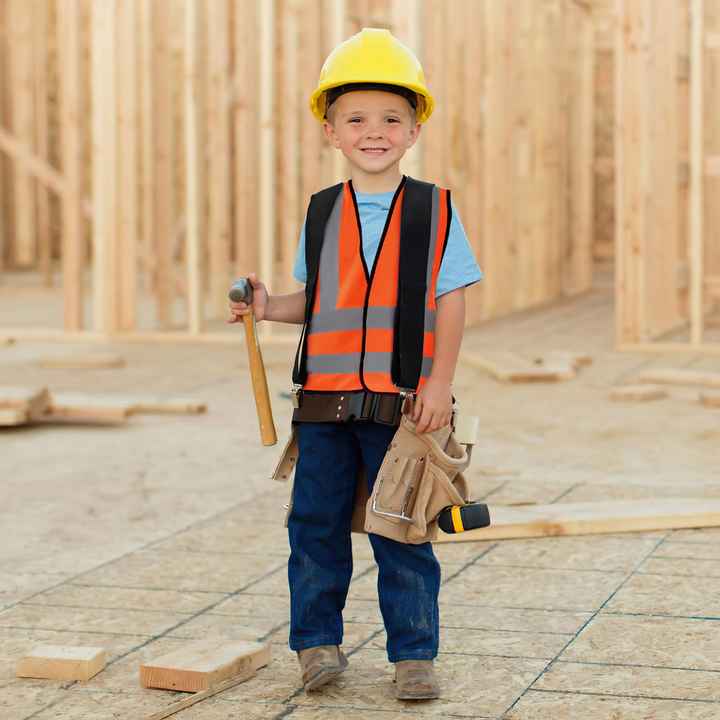 AYKRM Kids High visibility viz vest hi vis viz reflective safety vests ...