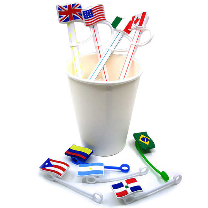 Custom Silicone Straw Toppers Straw Cover for Tumbler Cup Tumbler ...