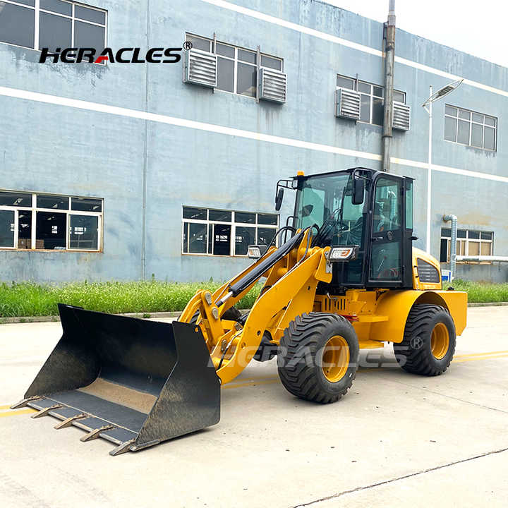 China Supplier's Articulated 4 Wheeled Diesel Front Wheel Loader CE for ...