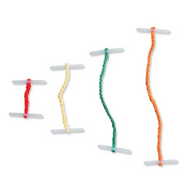 Factory Treasury Tags with Plastic End - Various Sizes