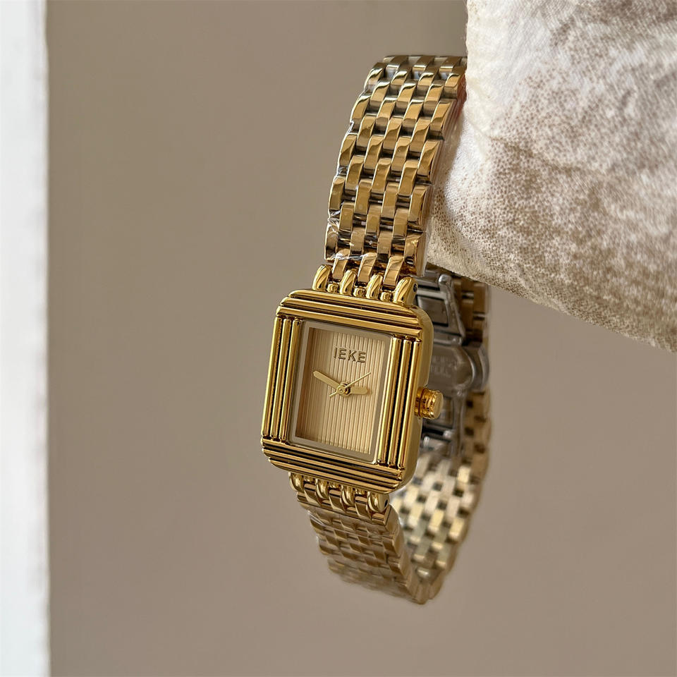 IEKE 2025 Lock-Shaped Women's Watch - Retro & High-end