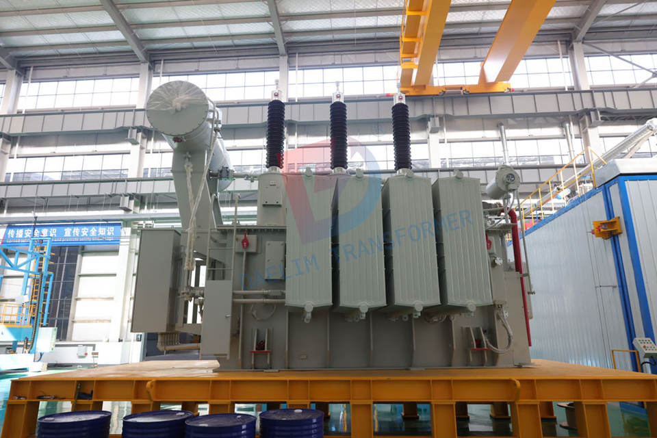 High Voltage 25 MVA Three Phase 60Hz Oil-Immersed Power Transformer 161 ...