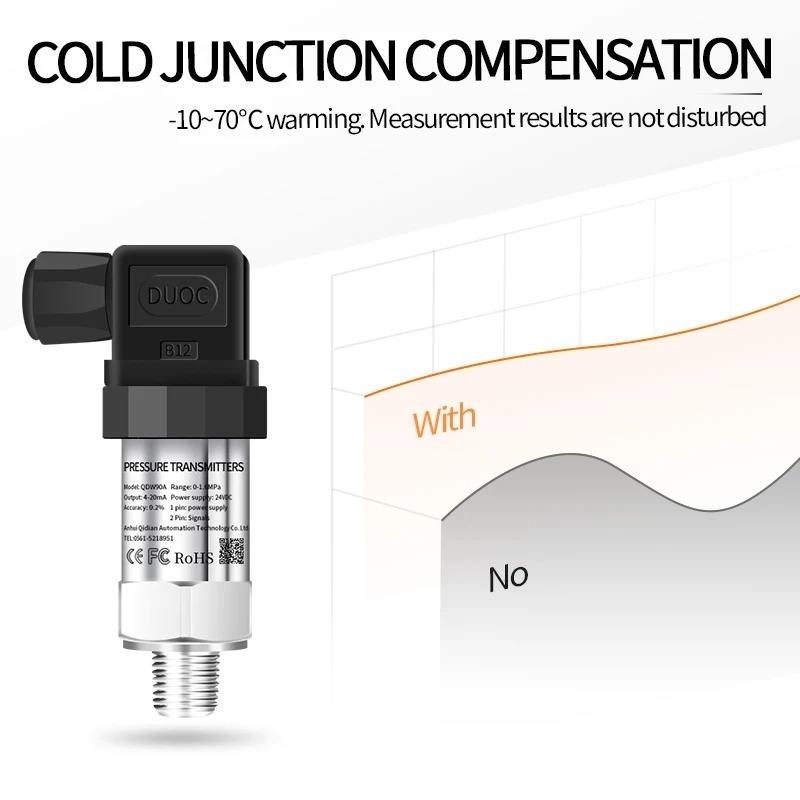 Diffused Silicon Pressure Transmitter Constant Pressure Water Supply ...