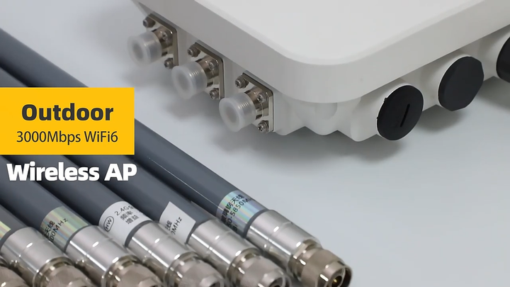 MCT High Performance WiFi Outdoor IEEE 802.11AX WIFI6 Wireless AP Dual ...