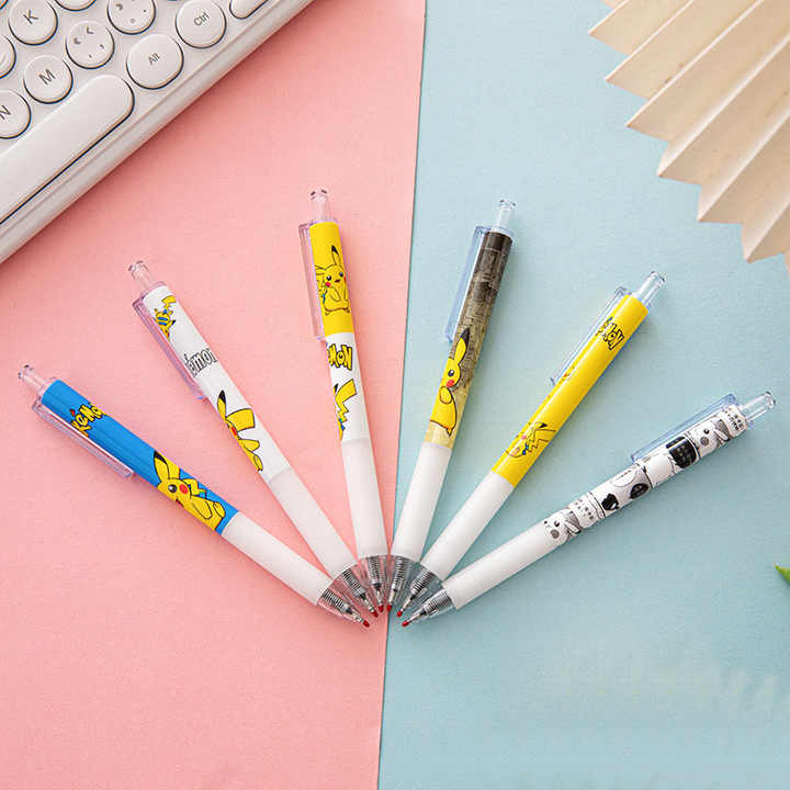 Cute Pikachu Design Pen - Smooth Writing 0.5mm Gel Ink