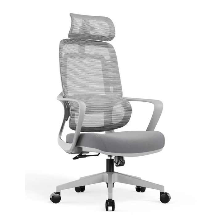 Luxury Ergonomic Office Furniture Chair with Headrest Mesh Features ...
