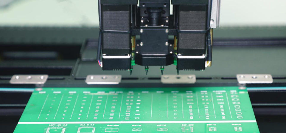 PCB Automatic SMT Machine PCB Assembly Line Component Pick and Place ...