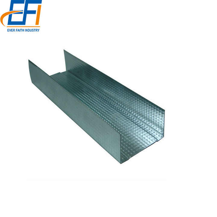 Galvanized Drywall metal track and stud sizes Metal Runner&Track Steel ...