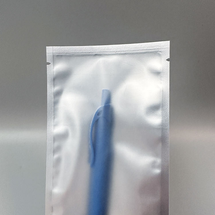 Custom Print 3 Side Seal Metallic Foil Sachet Clear Front Mylar Sachet ...