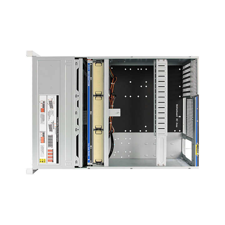 4U 24-Bay Rack Chassis with SAS/SATA Expander Backplane