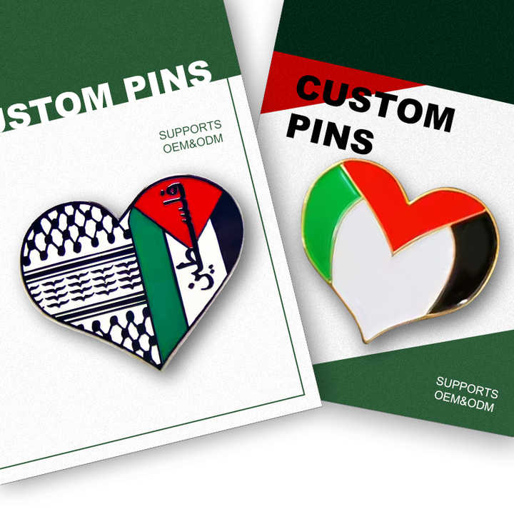 Custom Free Palestine Map Badge Enamel Pin Metal Flag Lapel Ribbon ...