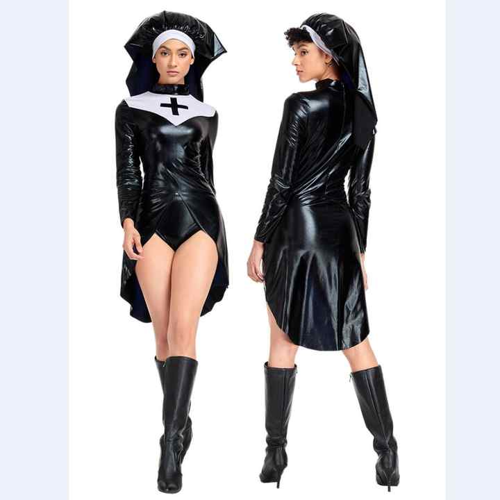 Adult Hot Sexy Nun Dress Uniform - Nuns Cosplay Costume