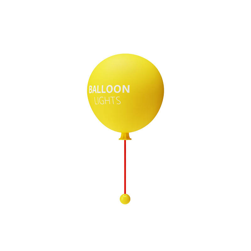 Creative Cute Mini Balloon LED Night Light for Children Baby Kids ...