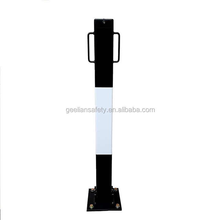 Cast Iron Traffic Road Safety Bollard with Ring for Chain