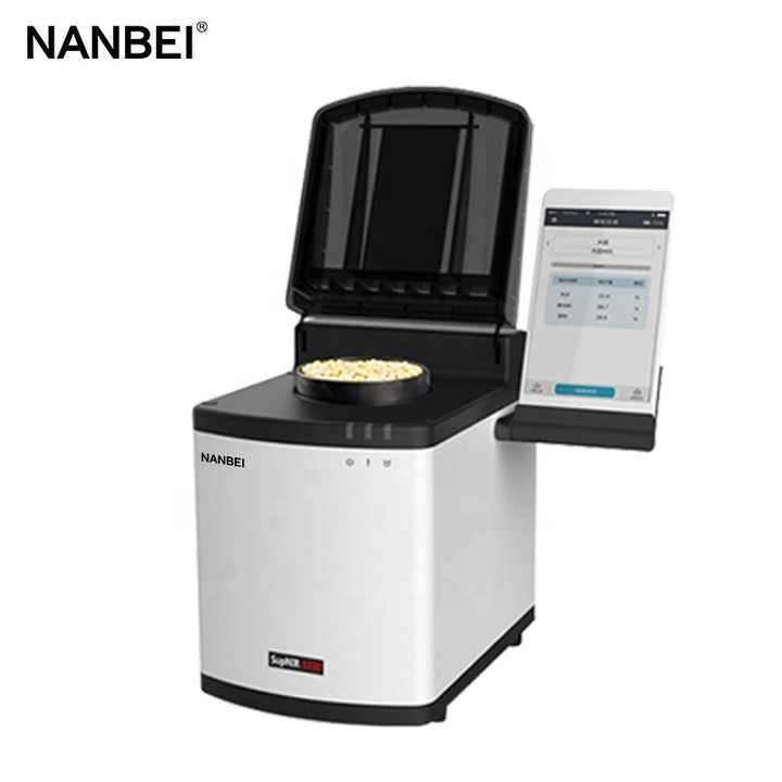 NANBEI Benchtop NIR Spectrometer Feed Grain Analyzer for Moisture Ash ...