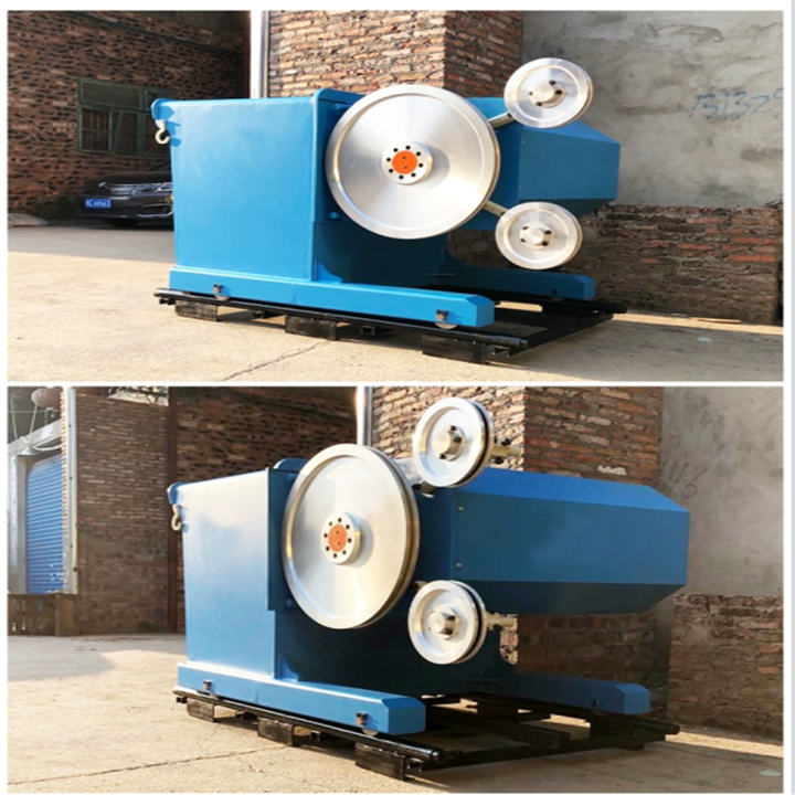 Diamond bead string saw for precision cutting of marble and granite ...