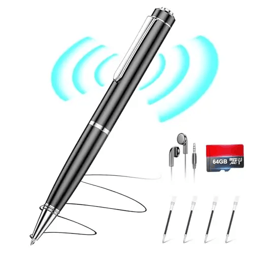 Multifunction Digital Writing Pen with Voice Activated Recorder - Ideal ...