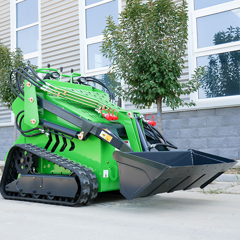 Earth-moving Machinery Mini Skid Steer Recruit Agent Front End Loader ...