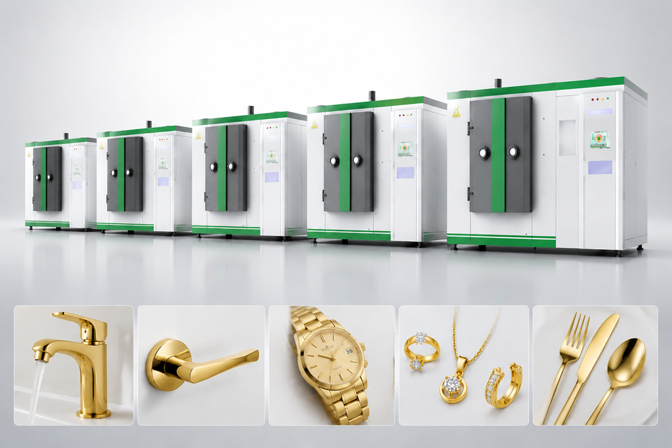 HUASHENG Customized Decorative PVD Vacuum Coating Machine for Premium ...