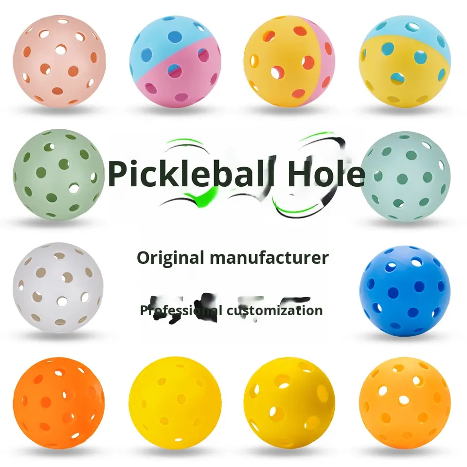 Wholesale Pickleball Injection Molding Rotomolded Indoor Balls 26 Holes ...