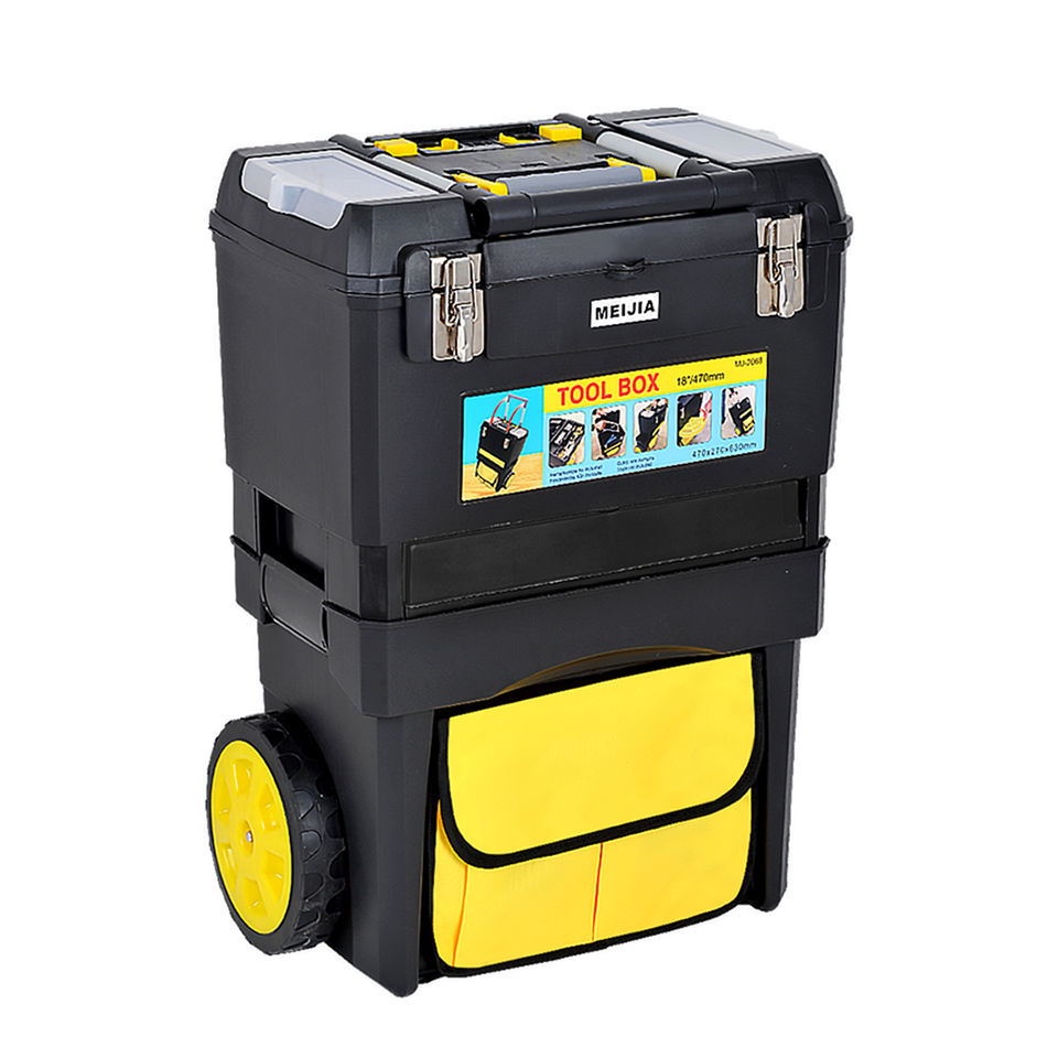 Customizable Waterproof Tool Box - Ideal for Household & Mechanics