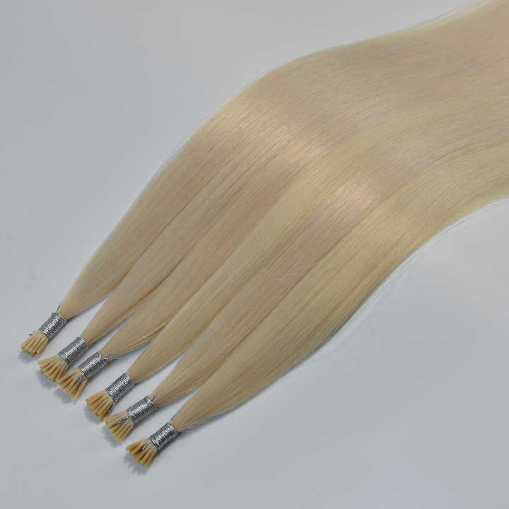 HengShang Raw Keratin I Tip Extension Hair Hair Extension Human Double ...