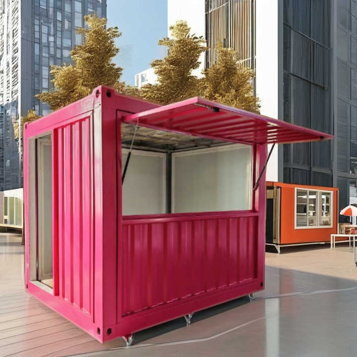 10FT Mini Pop-up Container House for Various Business Uses