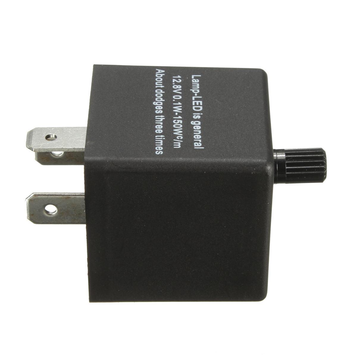 3pins Auto Motorcycle LED Flasher Relay 12V Universal Electronic ...