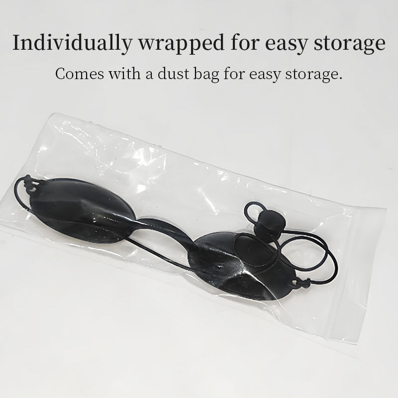 Silicone Eye Mask Pulsed Medical Safety Eyewear Portable Silica ...