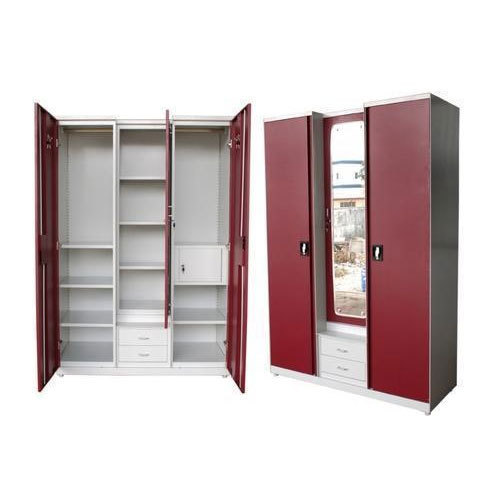 Triveni almirah three door store