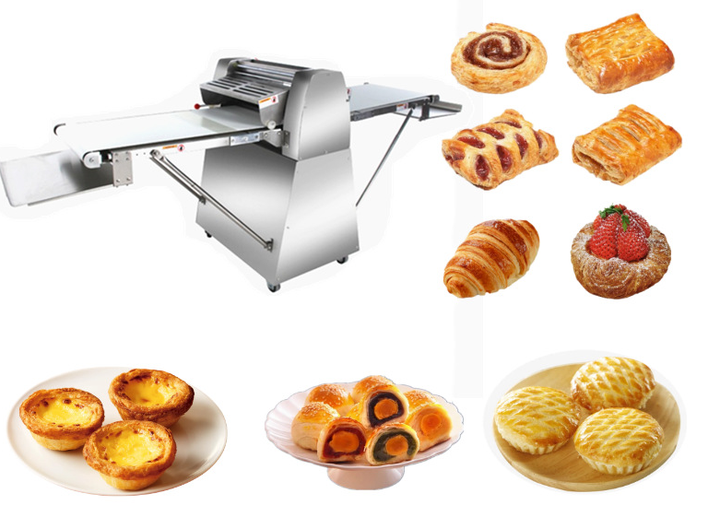 Bakery Electric Semi Automatic Croissant Making Machine Croissant ...