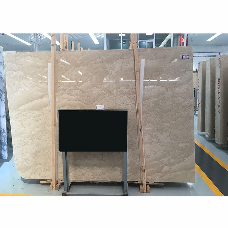 Omani Beige Marble - Tunisia Thala Beige Polished Slabs for Villas ...