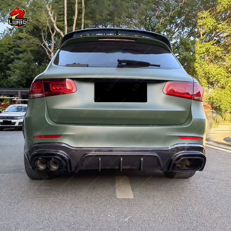Carbon Fiber B Style Body Kit for Benz GLC63 SUV 2020+ Car Bumper Kits ...