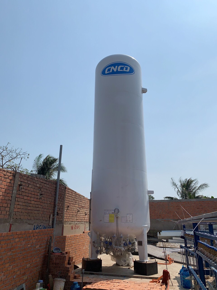 15m3 8bar Low Pressure Cryogenic Storage Tank Liquid Oxygen Storage ...