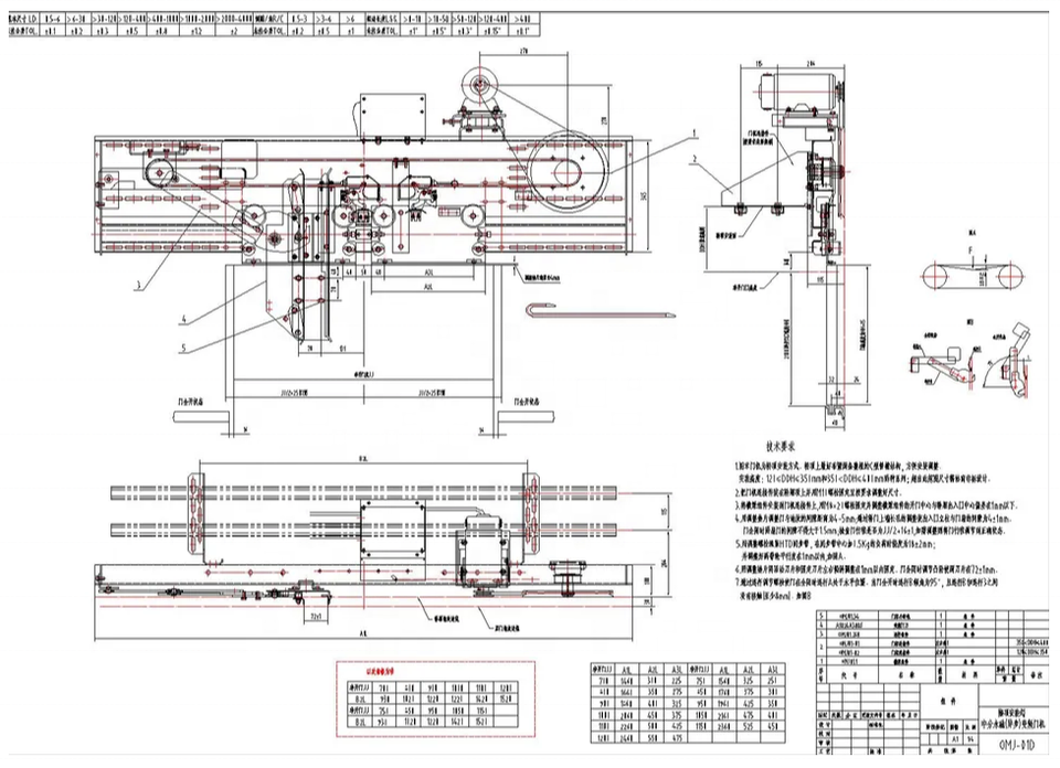 Automatic Modern Elevator Door Operator System VVVF Drive Stainless ...