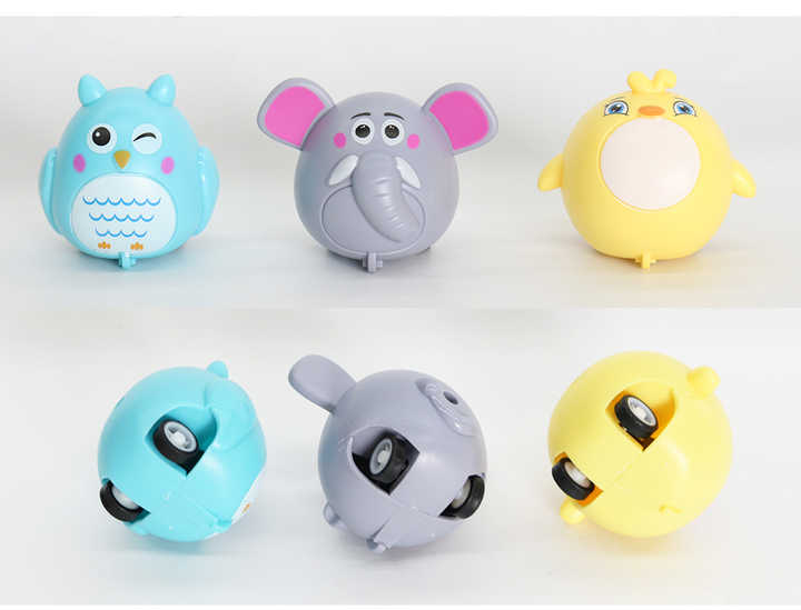 Cartoon Pull Back Animal Mini Promotional Toy for Capsule
