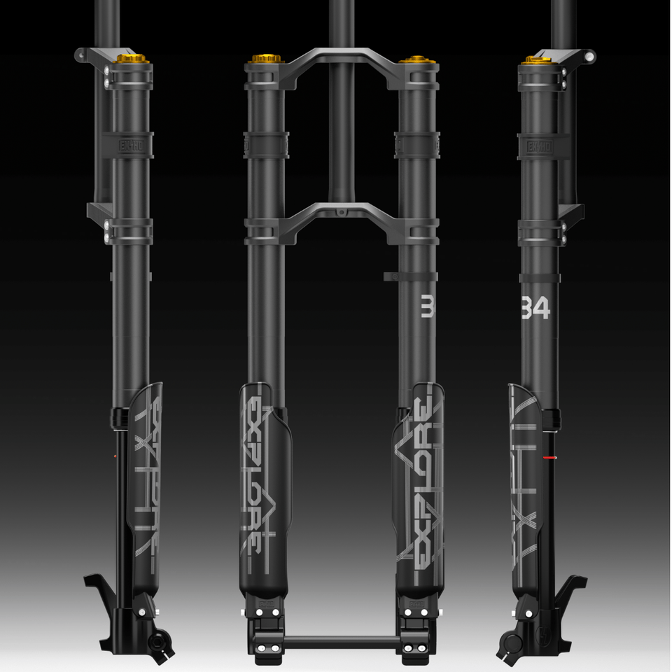 Straight Tube Aluminum Air Spring Hydraulic Lock-out Bicycle Downhill ...
