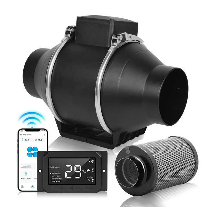 DEFENG Factory Dc Motor 80mm with PWM Control for Workshop Confined ...