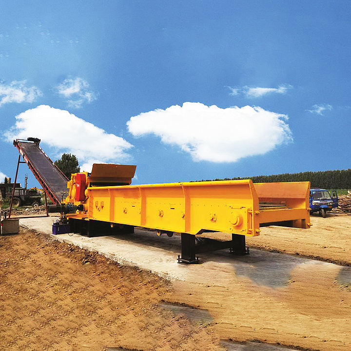 New 220V Remote Control Wood Shredder Machine Engine Gear Chipper Used ...
