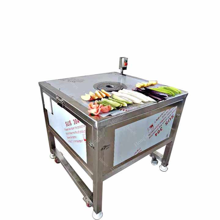 High Quality Cassava Automatic Fruit and Vegetable Half Splitting Pumpkin Wax Gourd Half Cutting ...