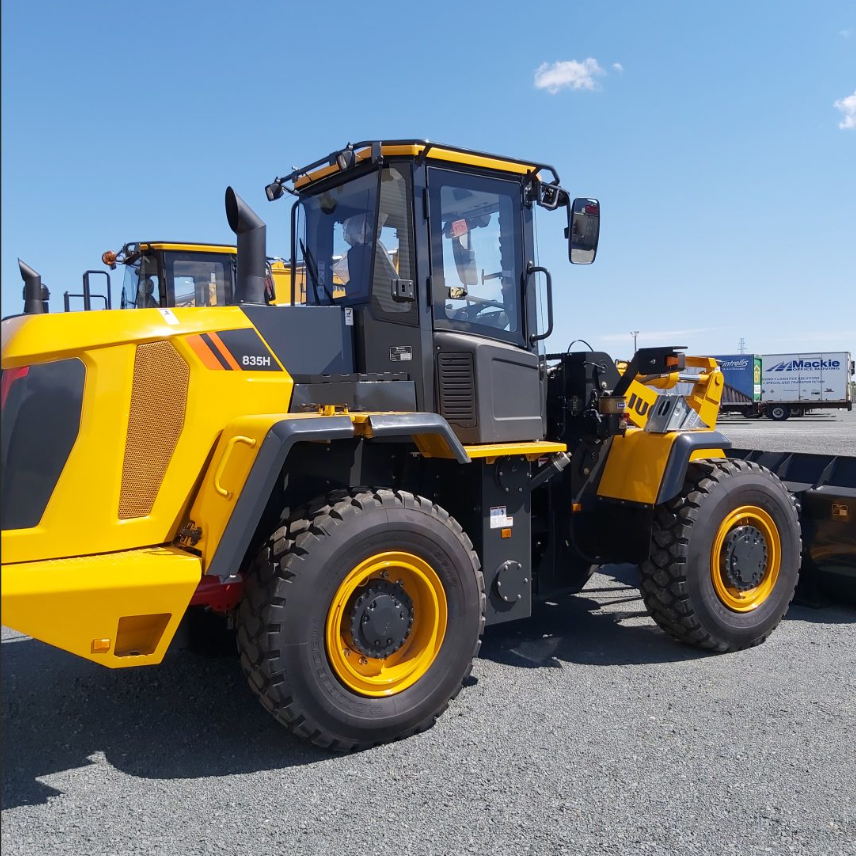 Easy Maneuver Wheel Loader Smooth Operation Mini Loader for Warehouse ...