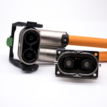 Interlock Connector 2-Pin Female Square Plug EV 800 Series