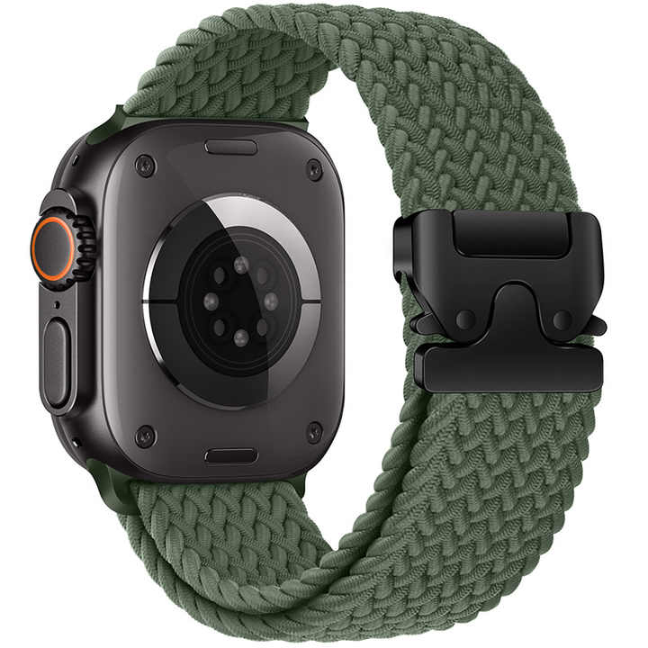 Luxury Parachute Buckle Nylon Woven Loop Wrist Strap Suitable for Apple ...