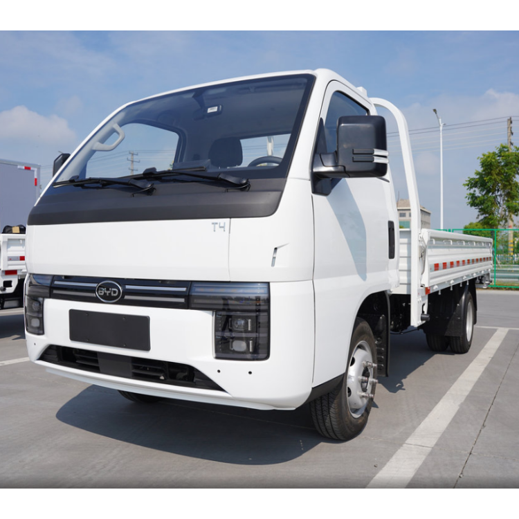 BYD T4 3.7m Single Cab Electric Stake Bed Light Truck (FinDian 62 ...