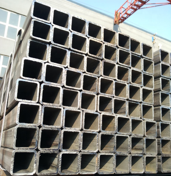 Myanmar High Quality GI Welded Steel Box Pipes 50mm Hollow Section ERW ...