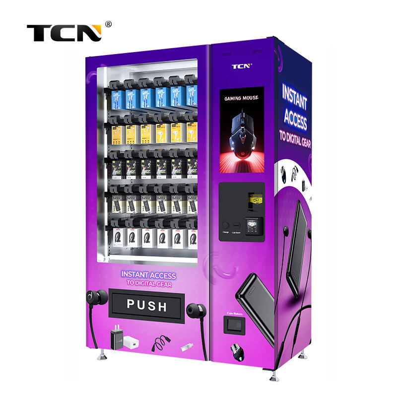 TCN Mobile Phone Accessories Vending Machine - Custom Graphics