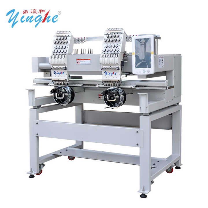 Yinghe YH-902 Double Head 9 Needles Embroidery Machine