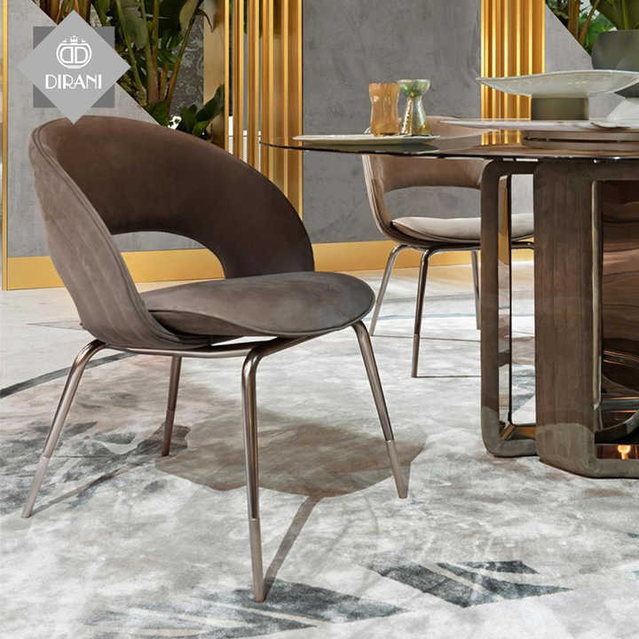 wholesale luxury dining room hotel chair furniture modern restaurant fabric covers high back white dining chairs